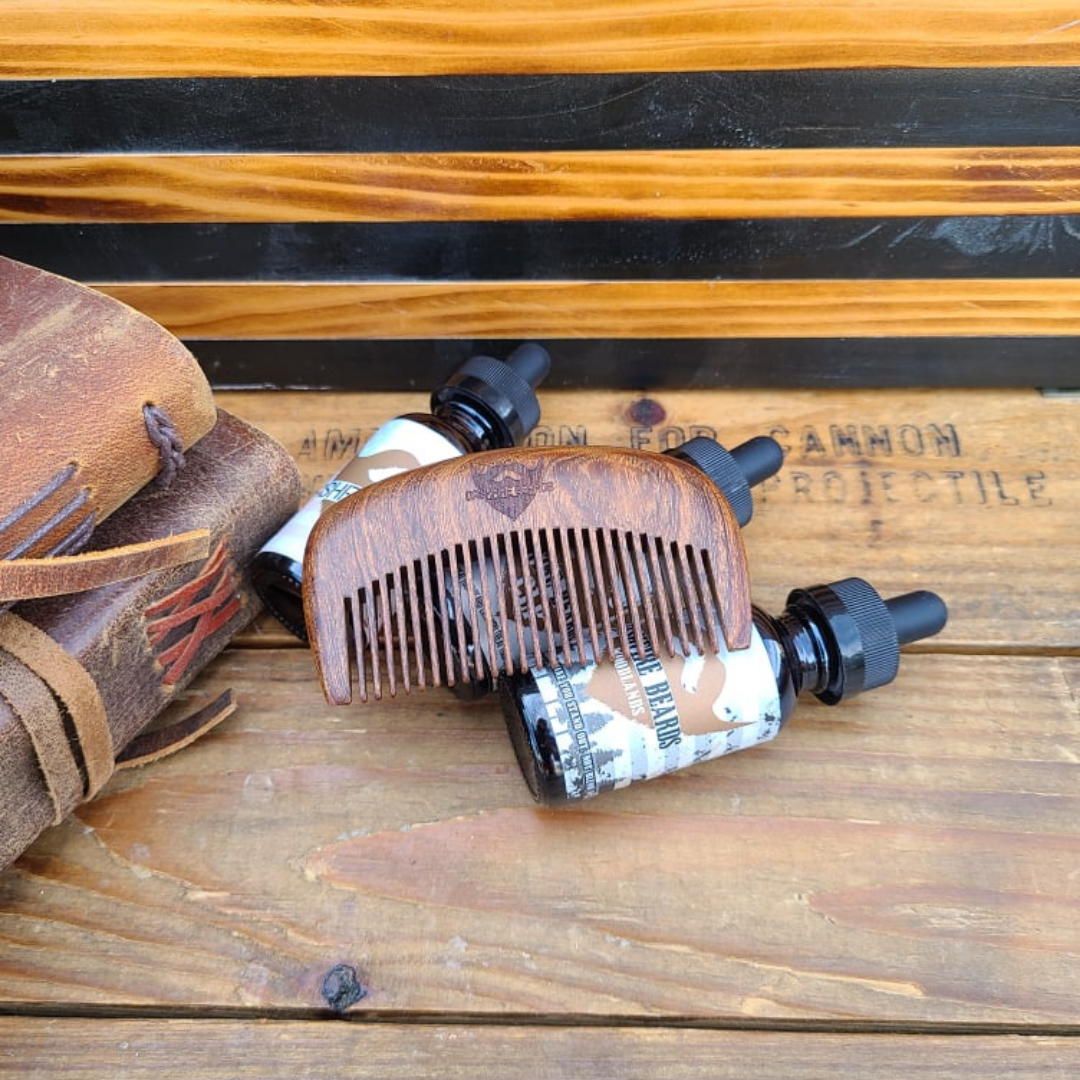 Dashfire Beards Golden Sandalwood Beard Comb